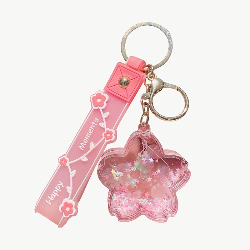 Eternal flower bubble keychains
