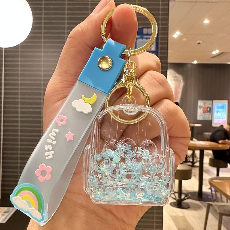 Glow Bubble Beads bubble keychains